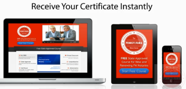 recieve your certificate2 - The PA Notary